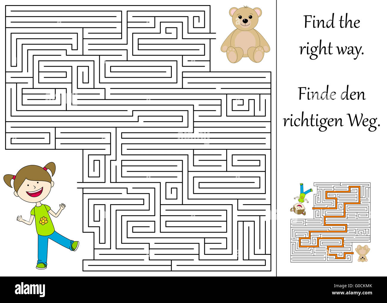 Find the right way Stock Photo - Alamy