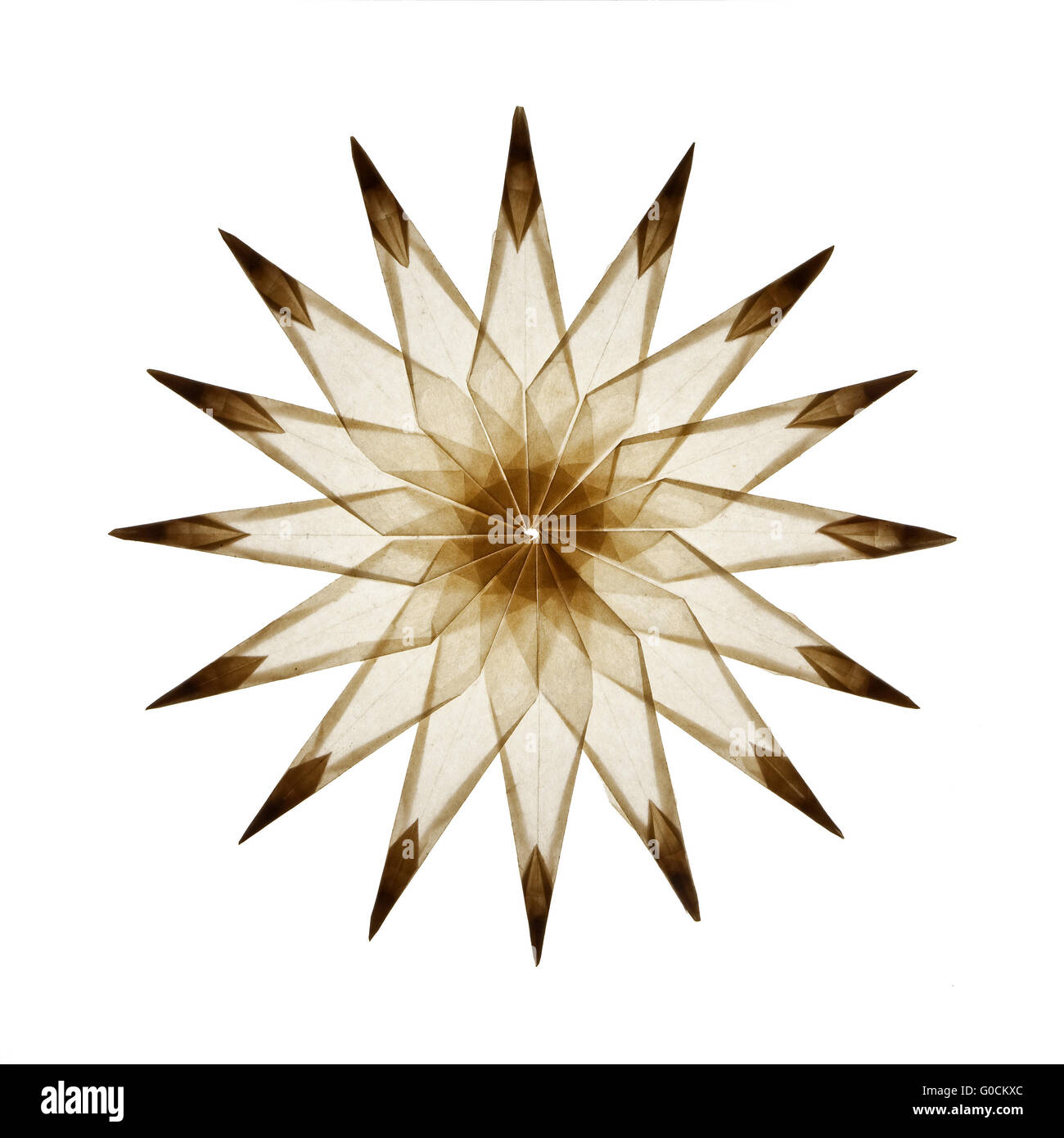 One transparent star , decoration, cutout Stock Photo - Alamy