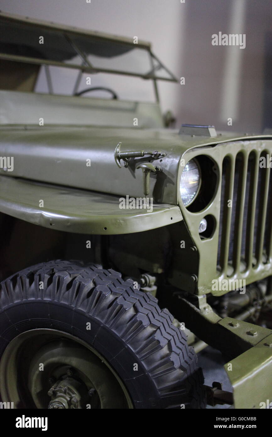 Old army car hi-res stock photography and images - Alamy