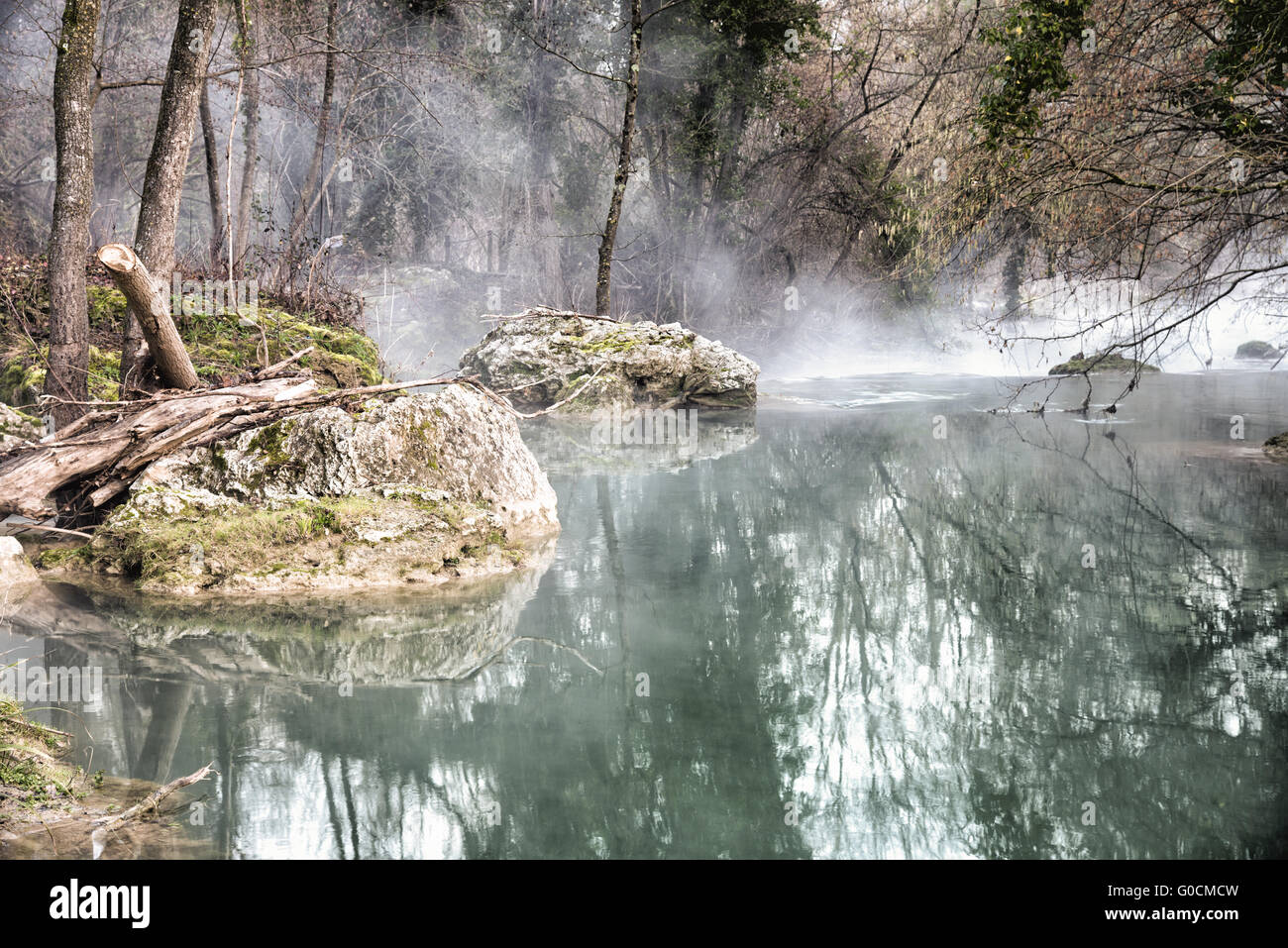 Misty banner hi-res stock photography and images - Alamy