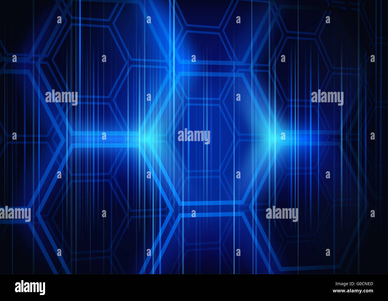 Hexagon wireframe hi-res stock photography and images - Alamy