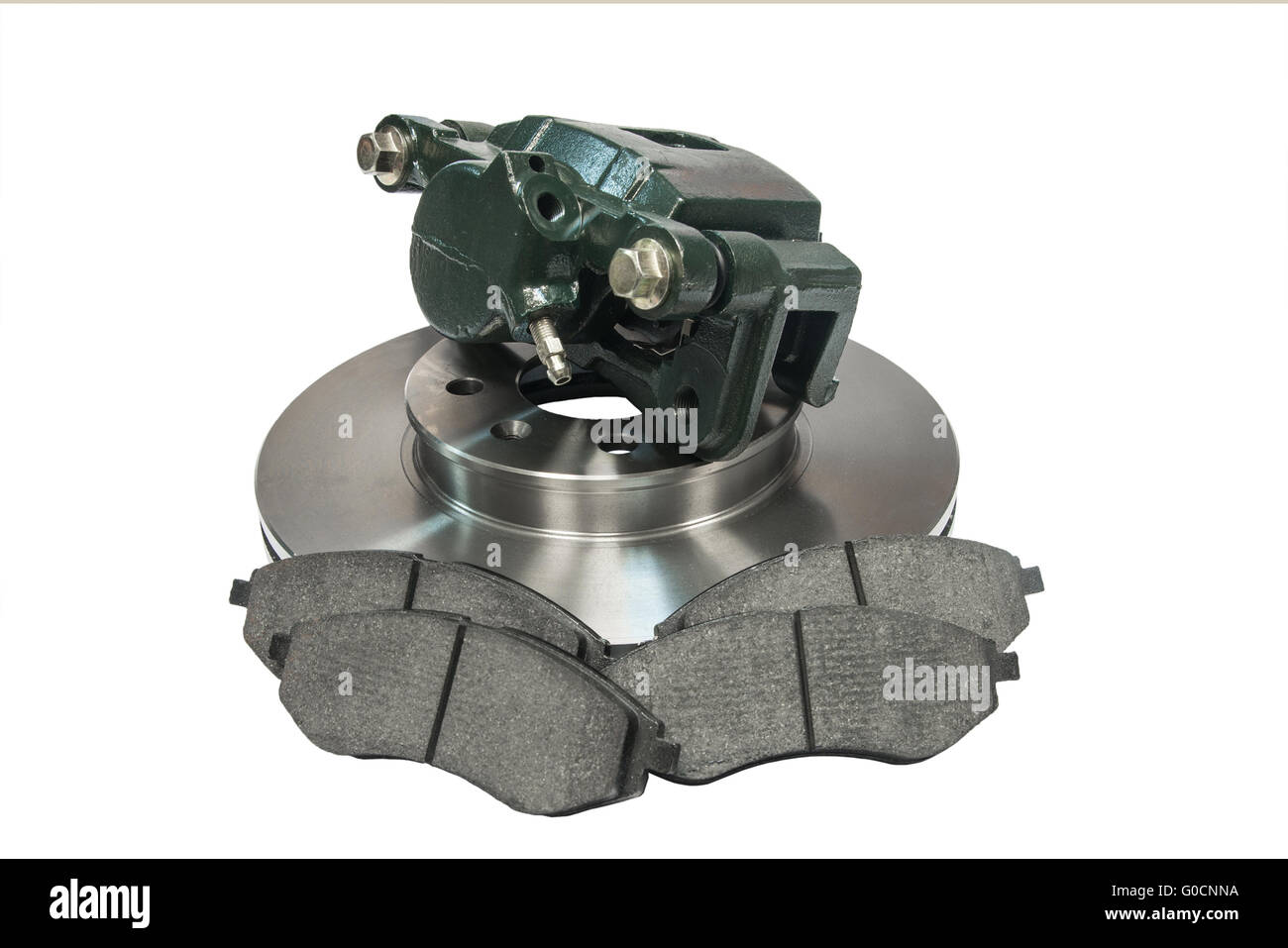 Components of the braking system of a vehicle Stock Photo - Alamy