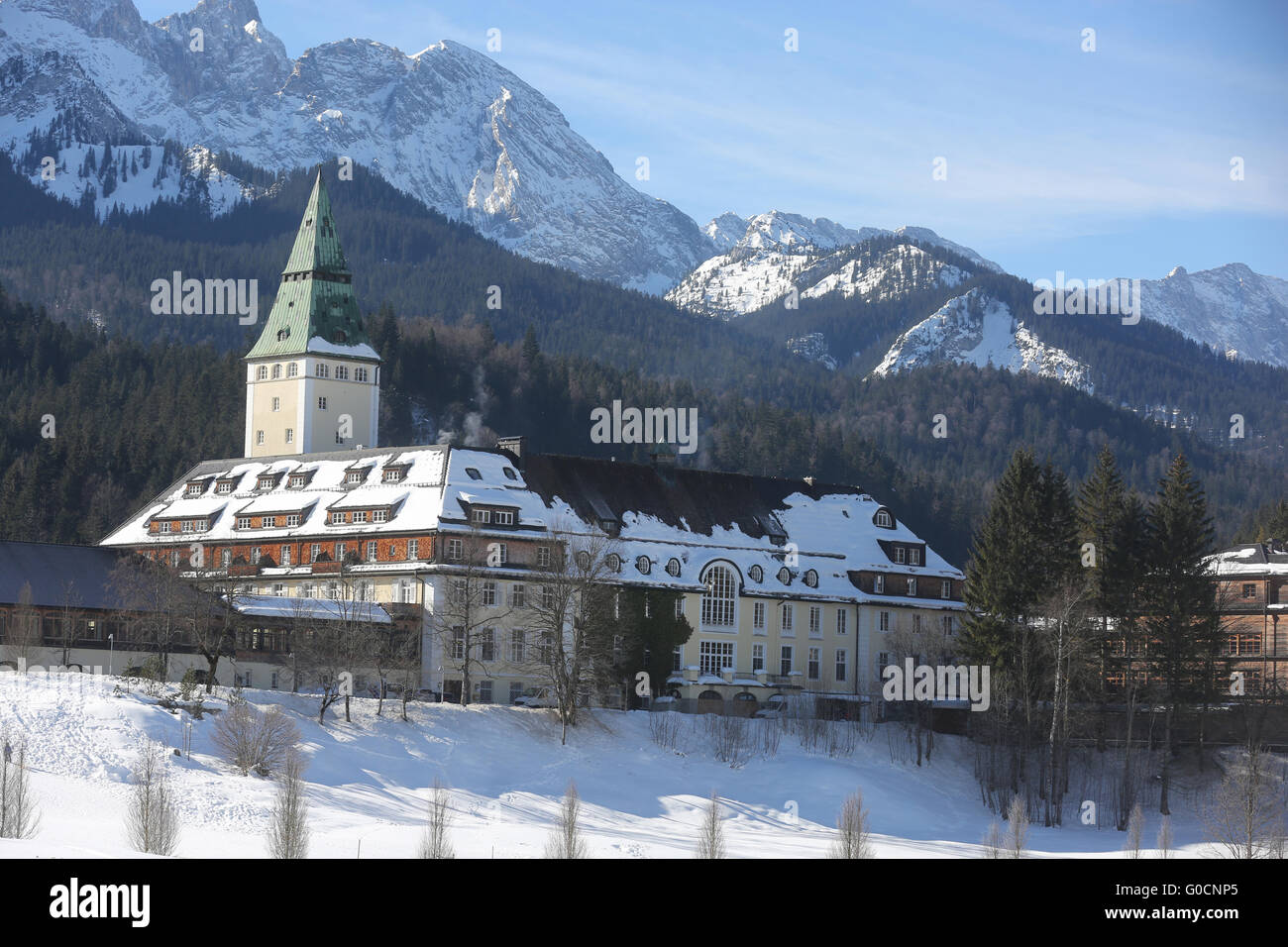 Garmisch castle hi-res stock photography and images - Alamy