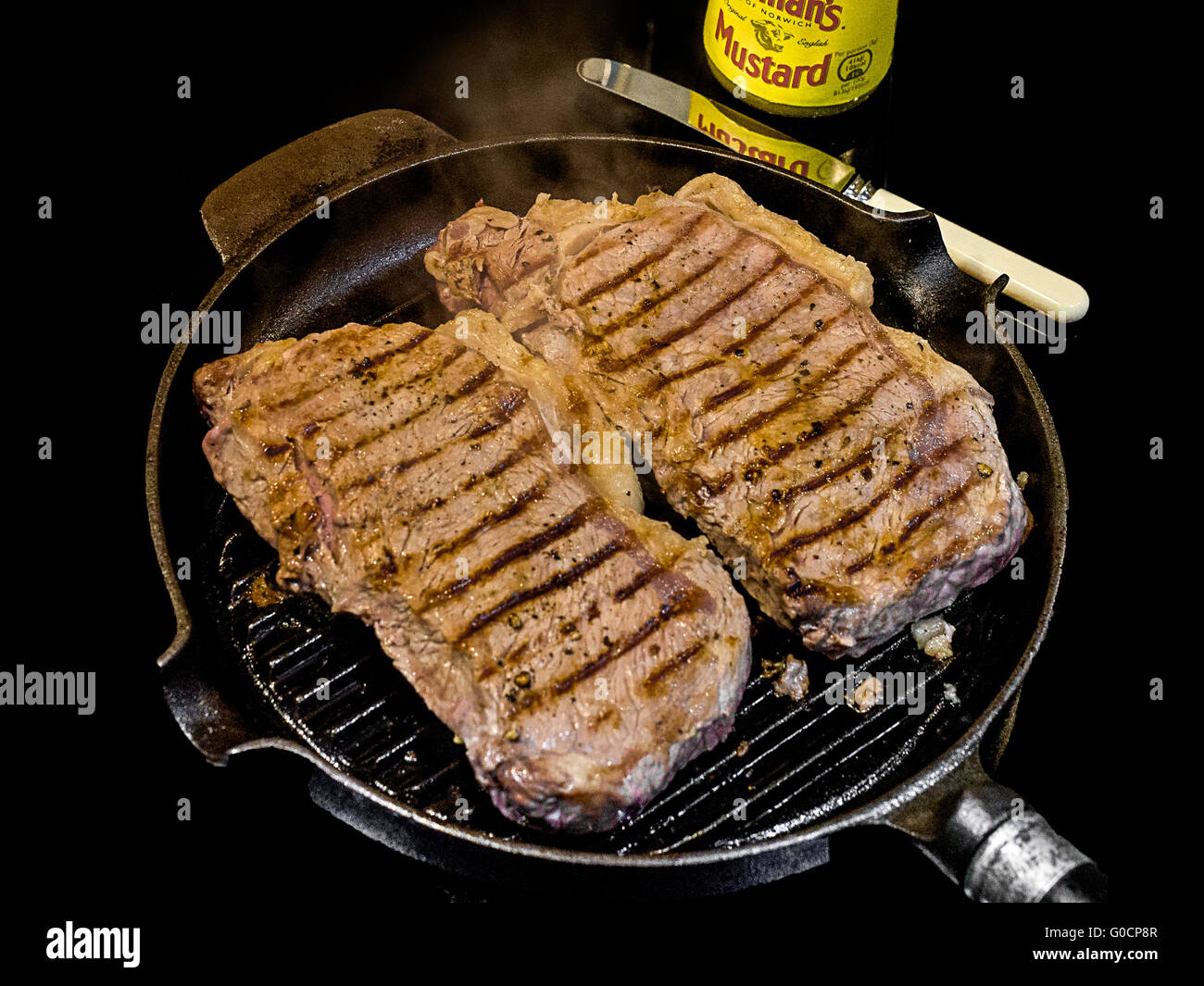Sirloin steak to make your mouth water Stock Photo - Alamy