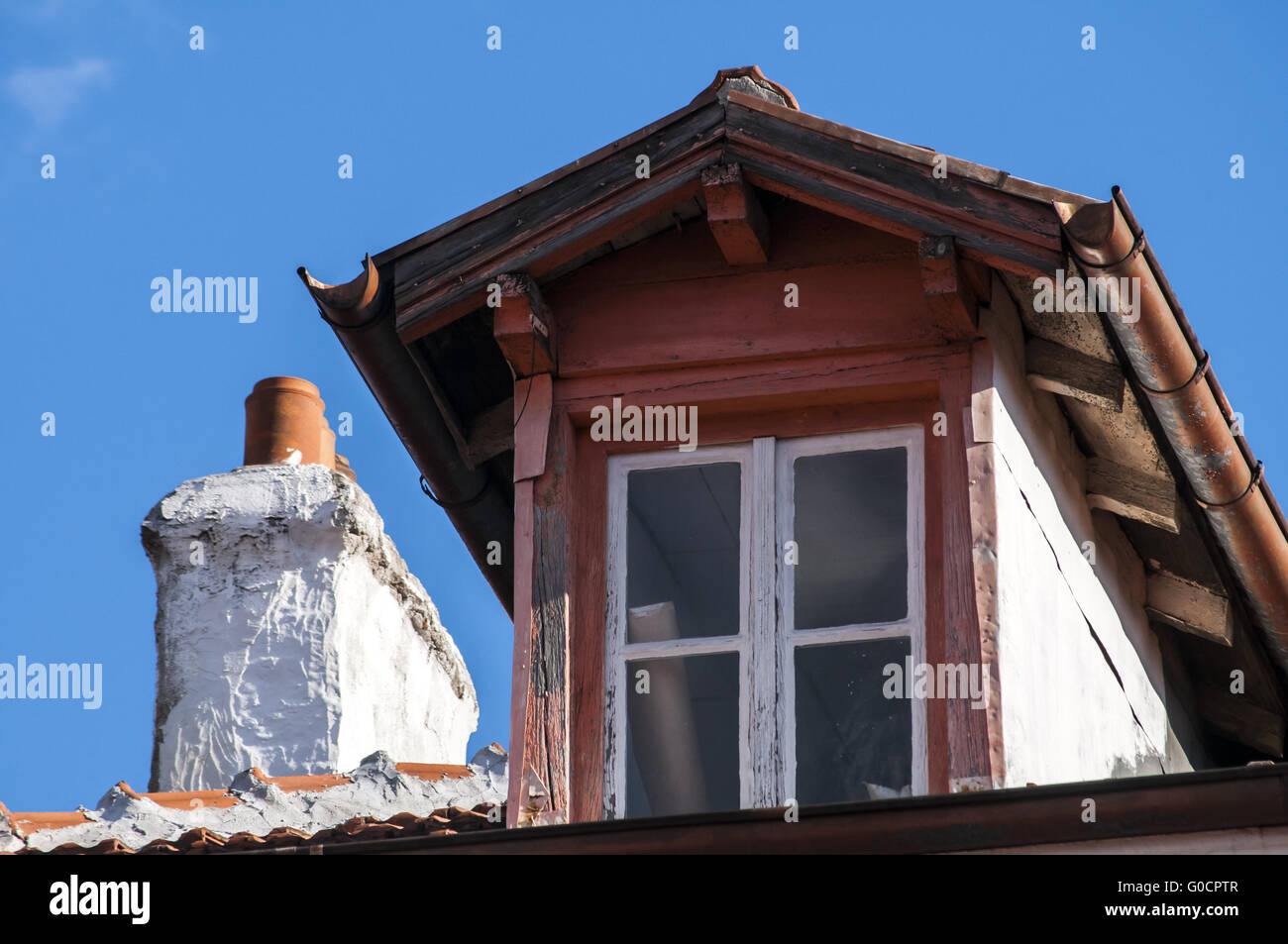 Vintage chimney residential hi-res stock photography and images - Alamy