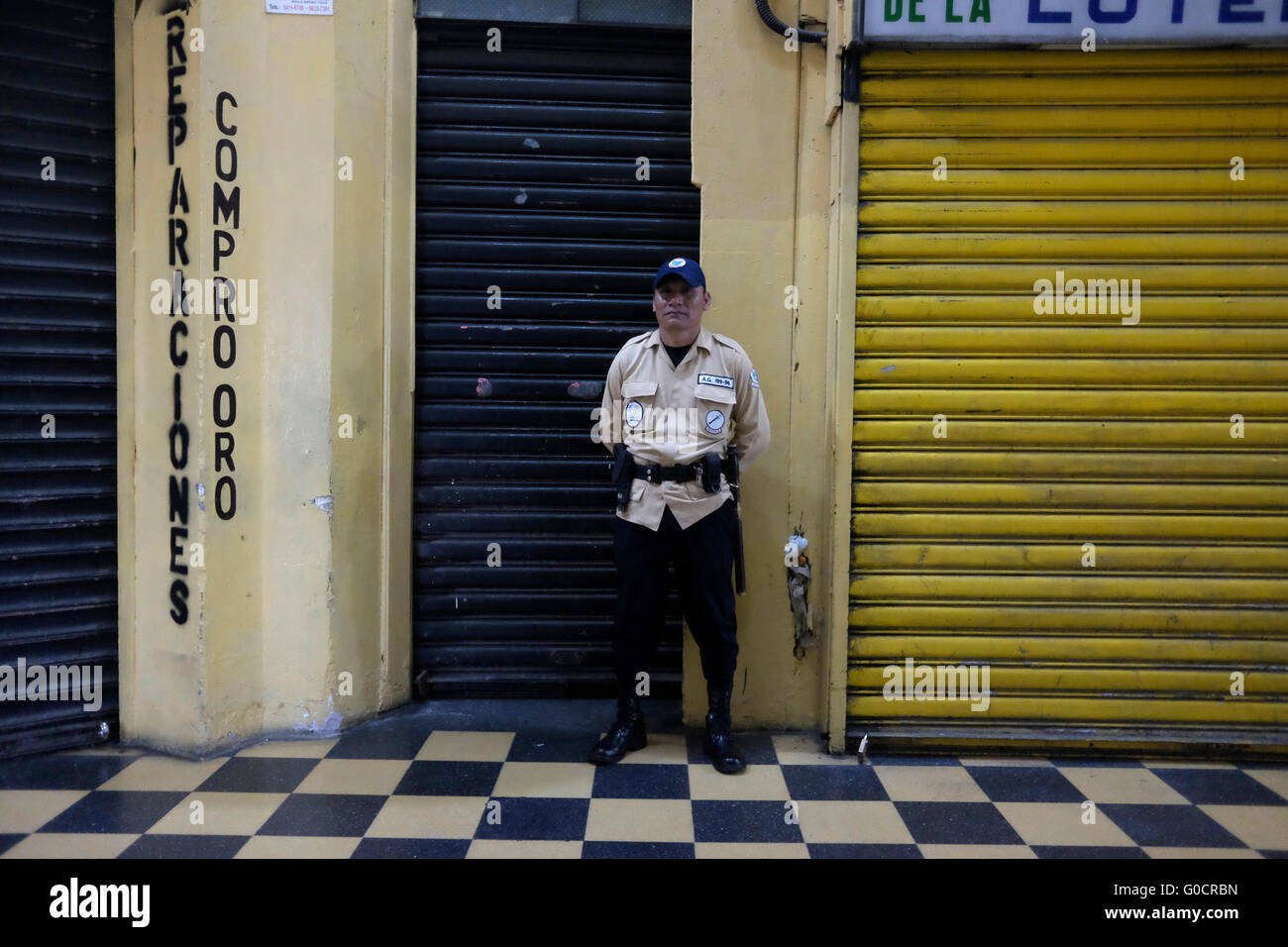 Security guard stand hi-res stock photography and images - Alamy