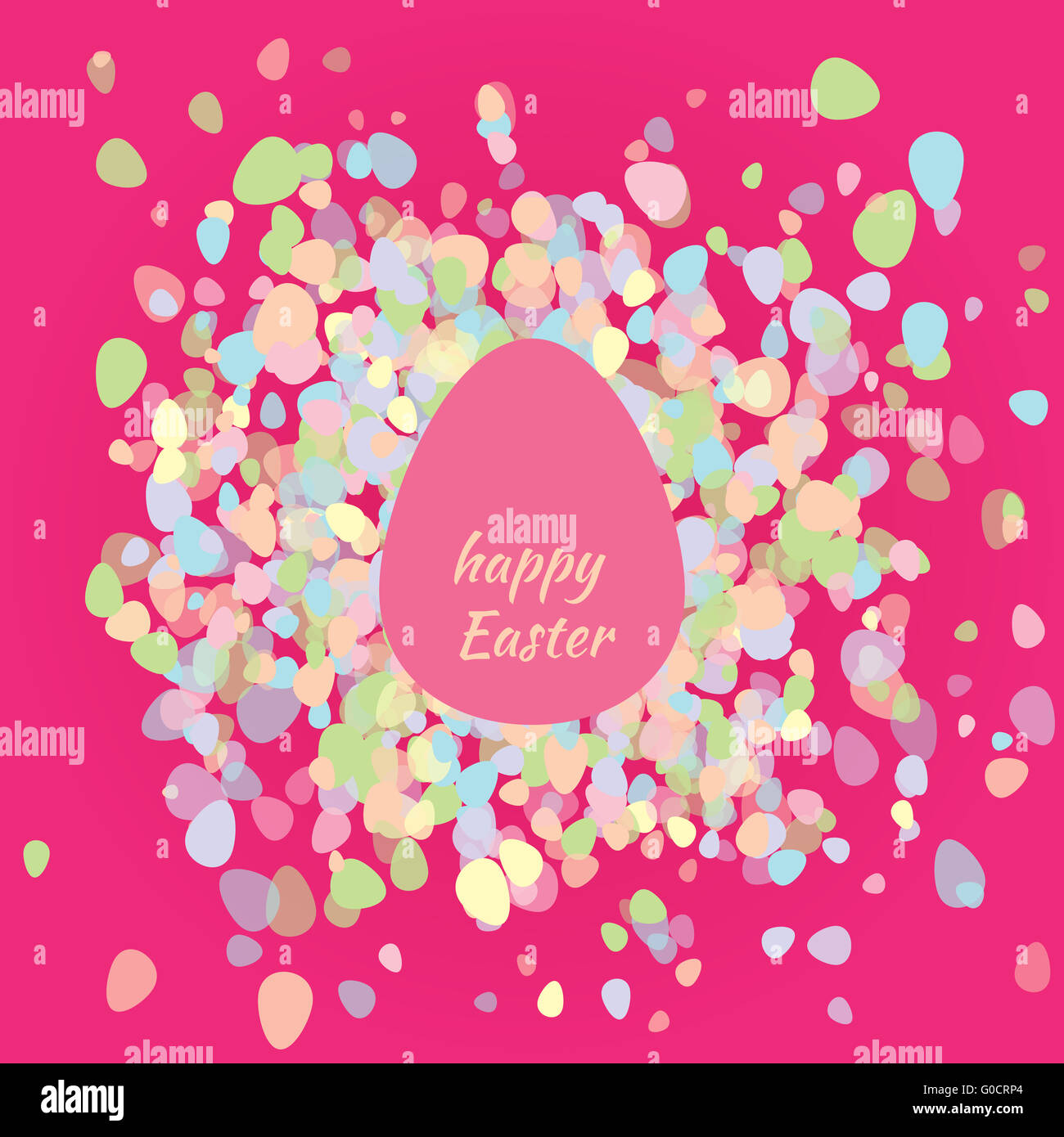 Postcard happy easter hi-res stock photography and images - Alamy