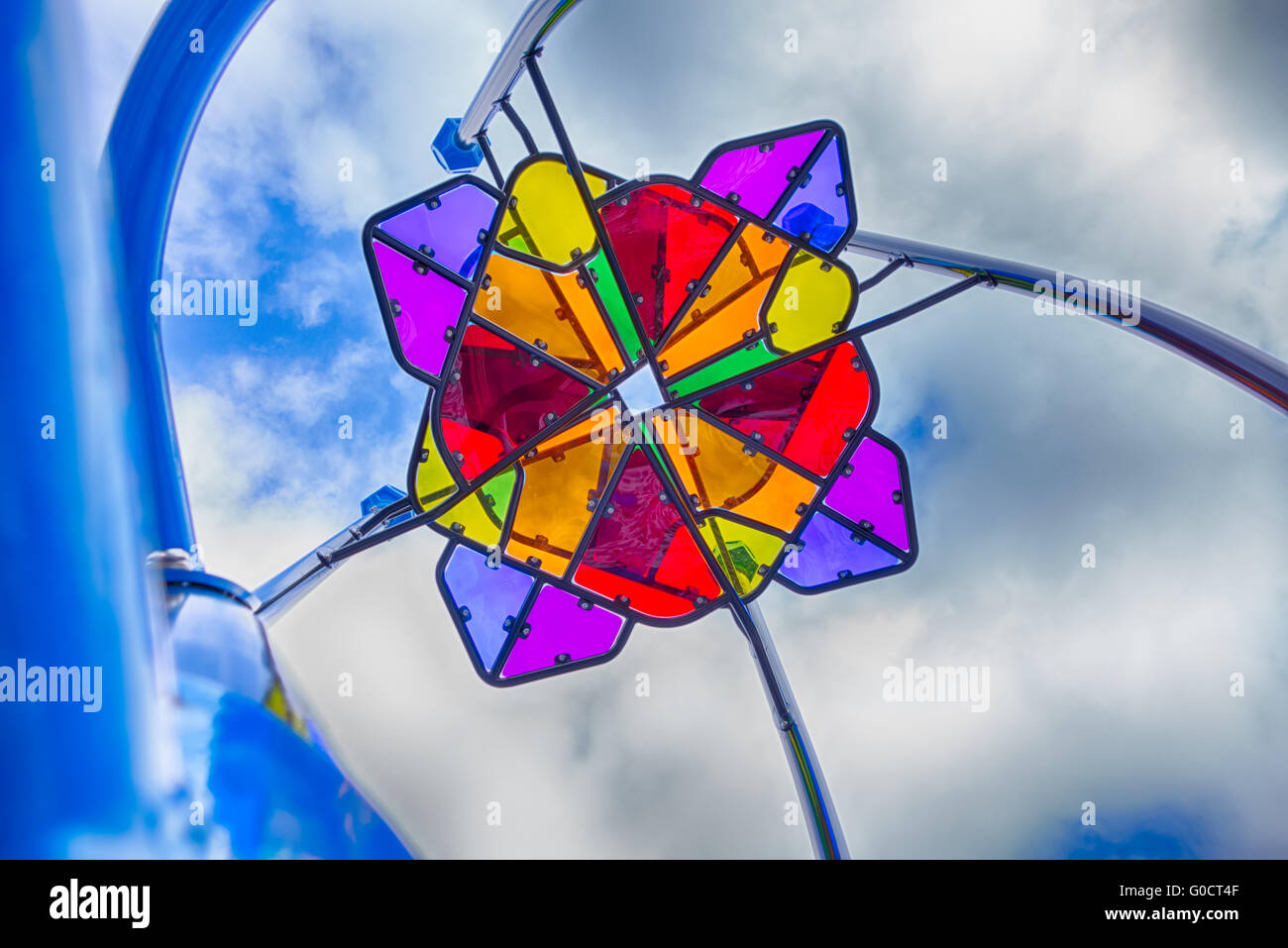 colorful playground structure elements with sky Stock Photo - Alamy colorful playground structure elements with sky Stock Photo - Alamy