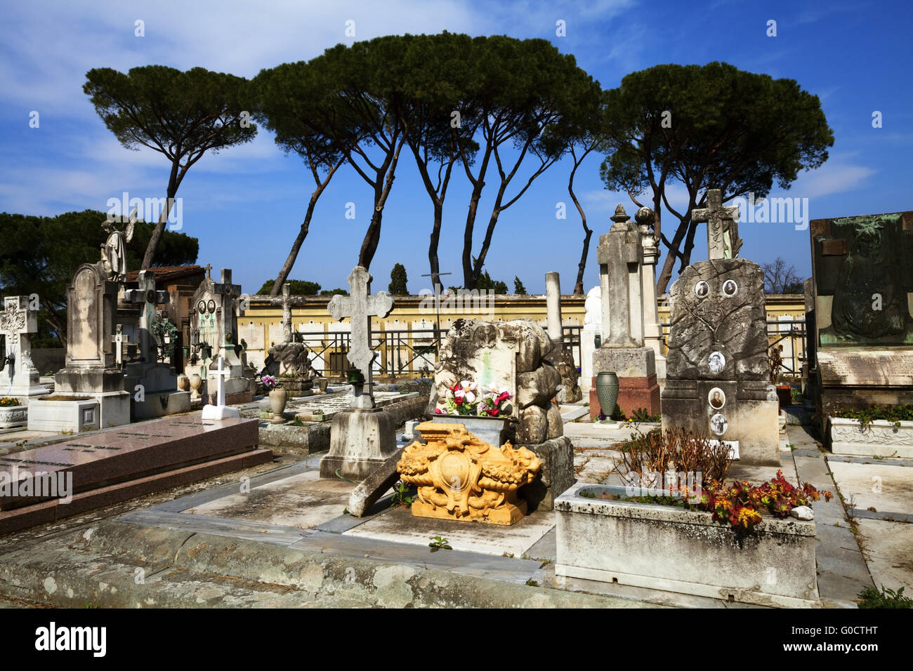 Graveyard of Florence Stock Photo - Alamy