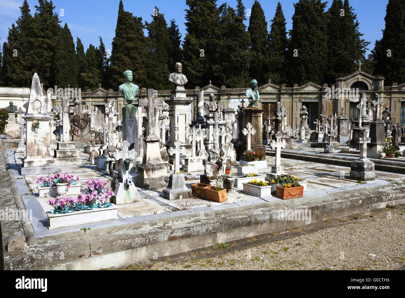 Graveyard of Florence Stock Photo - Alamy