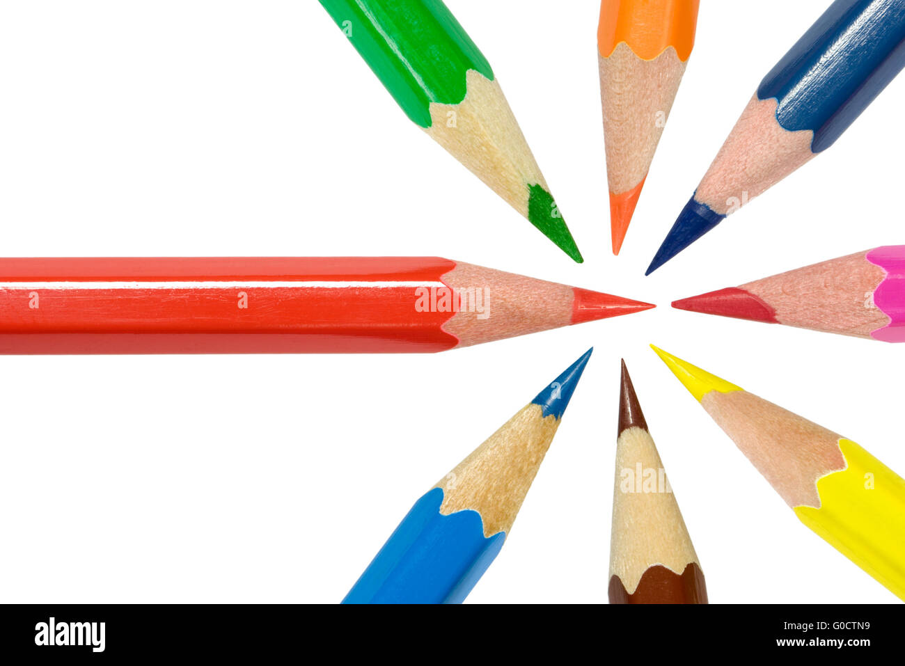 The red leader Stock Photo - Alamy