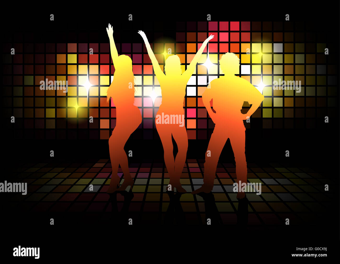 Dance Party Background Stock Photo - Alamy