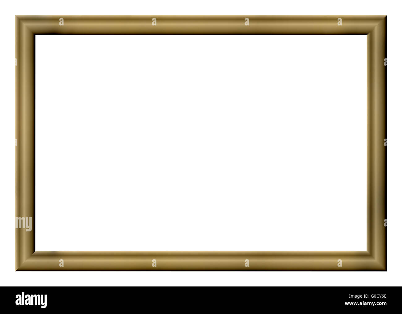 Empty picture frame Stock Photo - Alamy