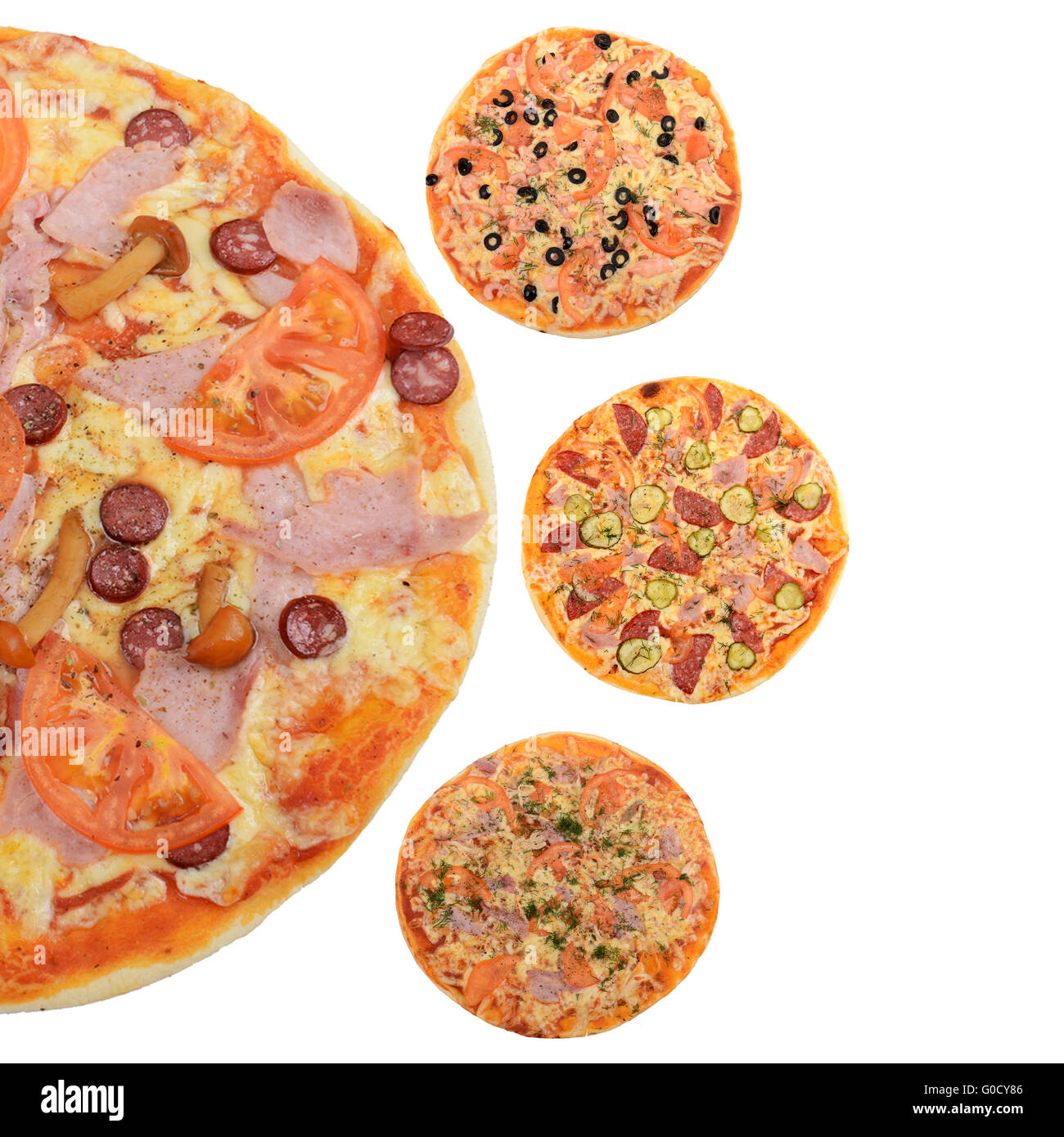 Pizza collage hi-res stock photography and images - Alamy