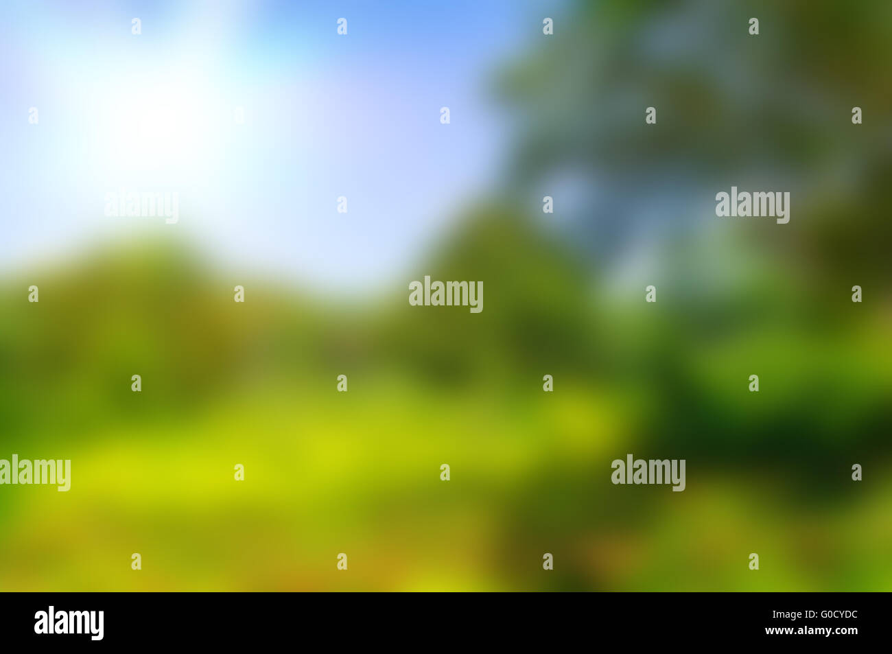 Abstract blur background of nature Landscape Stock Photo - Alamy