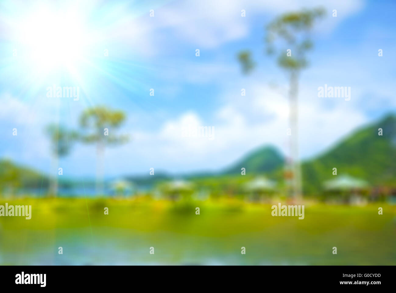 Abstract blur background of nature Landscape Stock Photo - Alamy