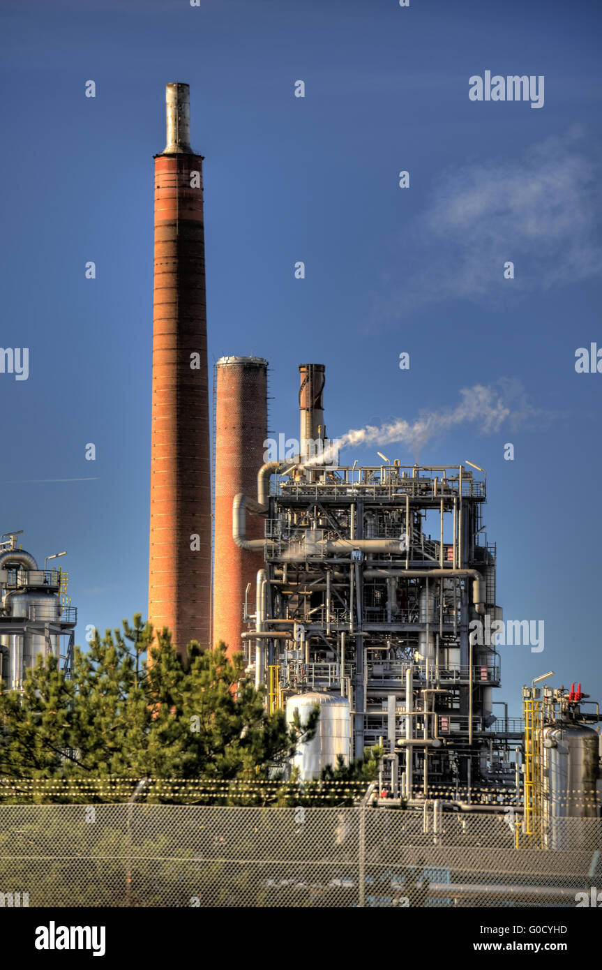 Oil Refinery in Germany Stock Photo - Alamy