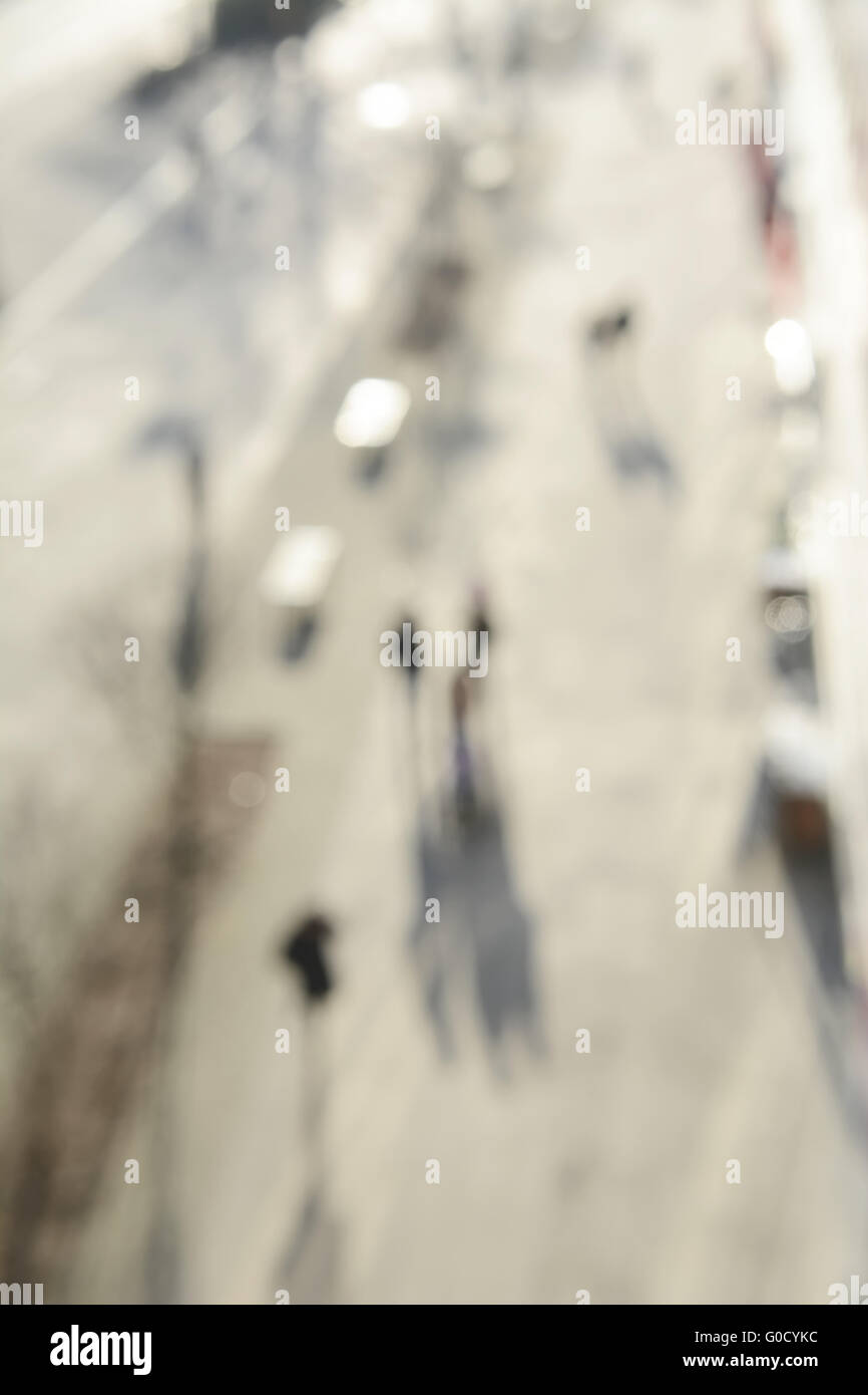 Blurred passers by hi-res stock photography and images - Alamy