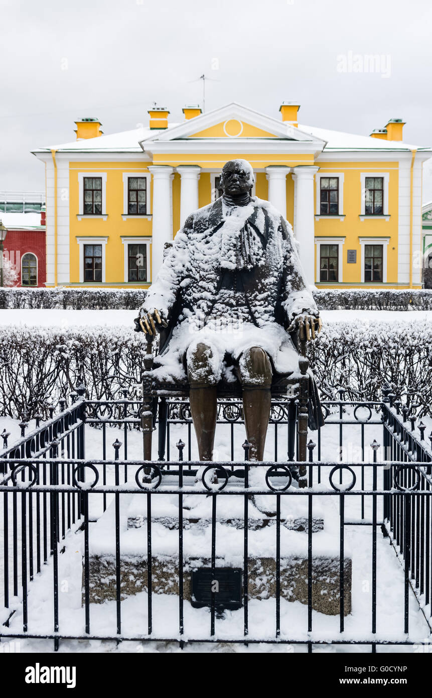 Peter The First sculpture in Peter and Paul Fortress in Saint ...