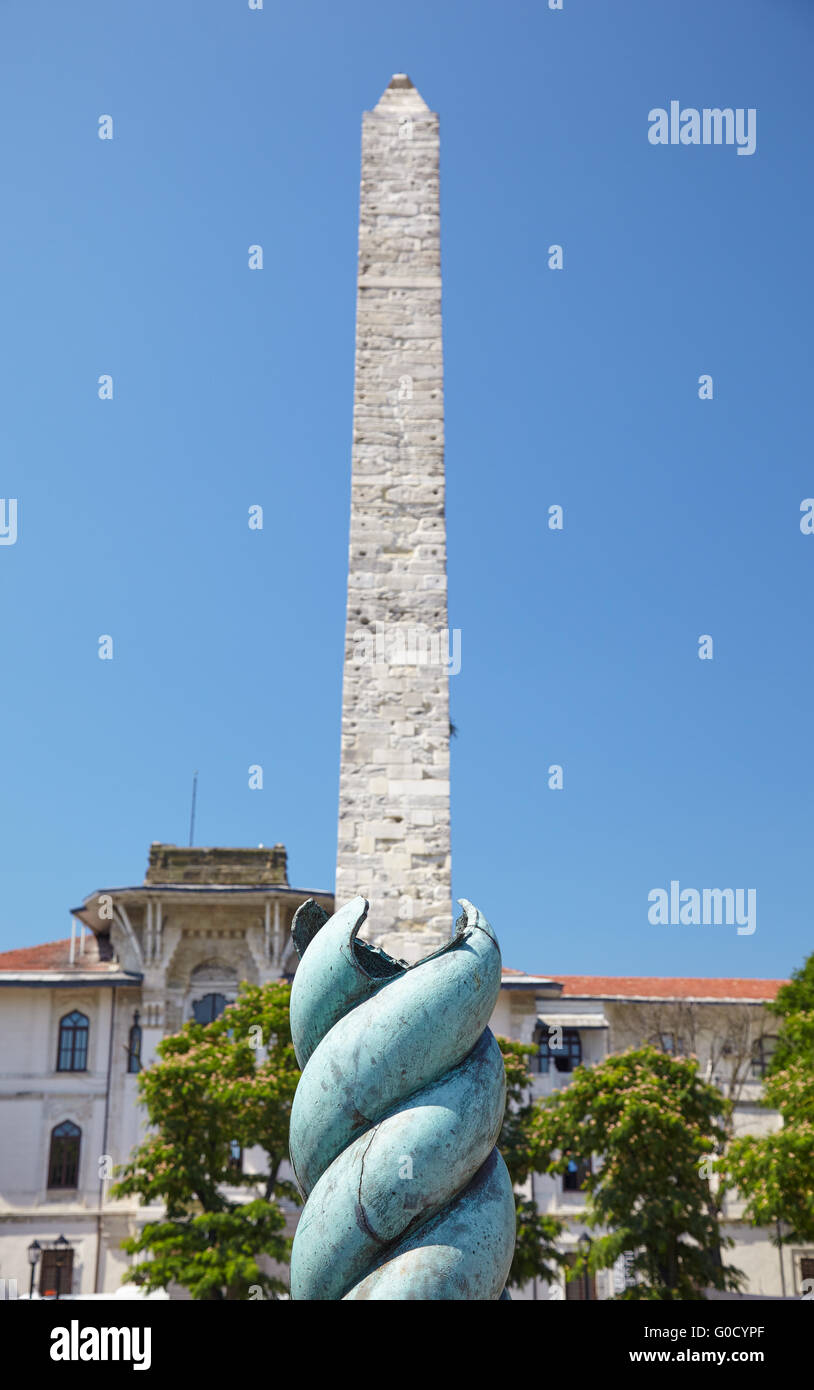 Serpent column constantinople hi-res stock photography and images - Alamy