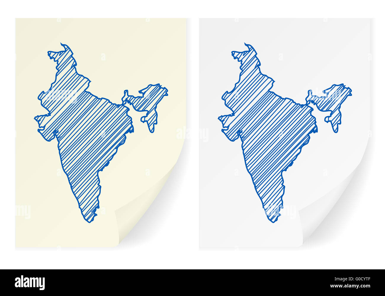 India ink on paper Cut Out Stock Images & Pictures - Alamy