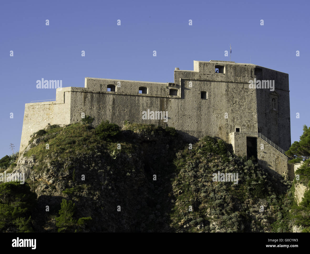 fortress at corfu Stock Photo - Alamy