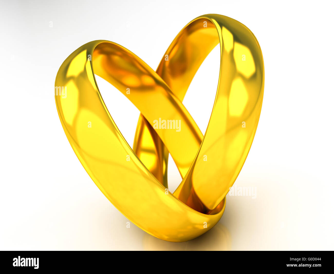 golden wedding rings Stock Photo - Alamy