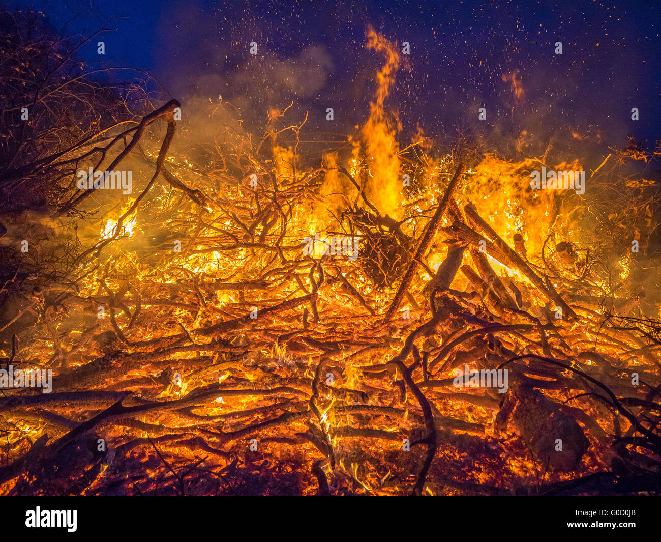 Easter fire tradition hi-res stock photography and images - Alamy