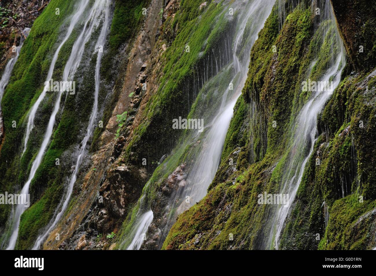 cascades in a flume Stock Photo - Alamy