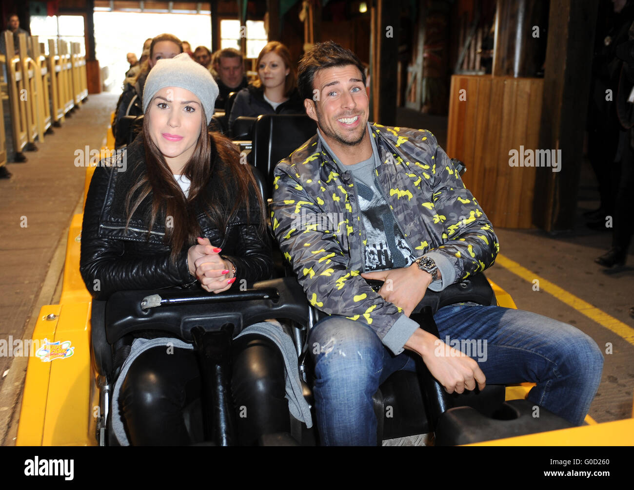15th anniversary of roller coaster Colossos at Heide Park Resort with ...