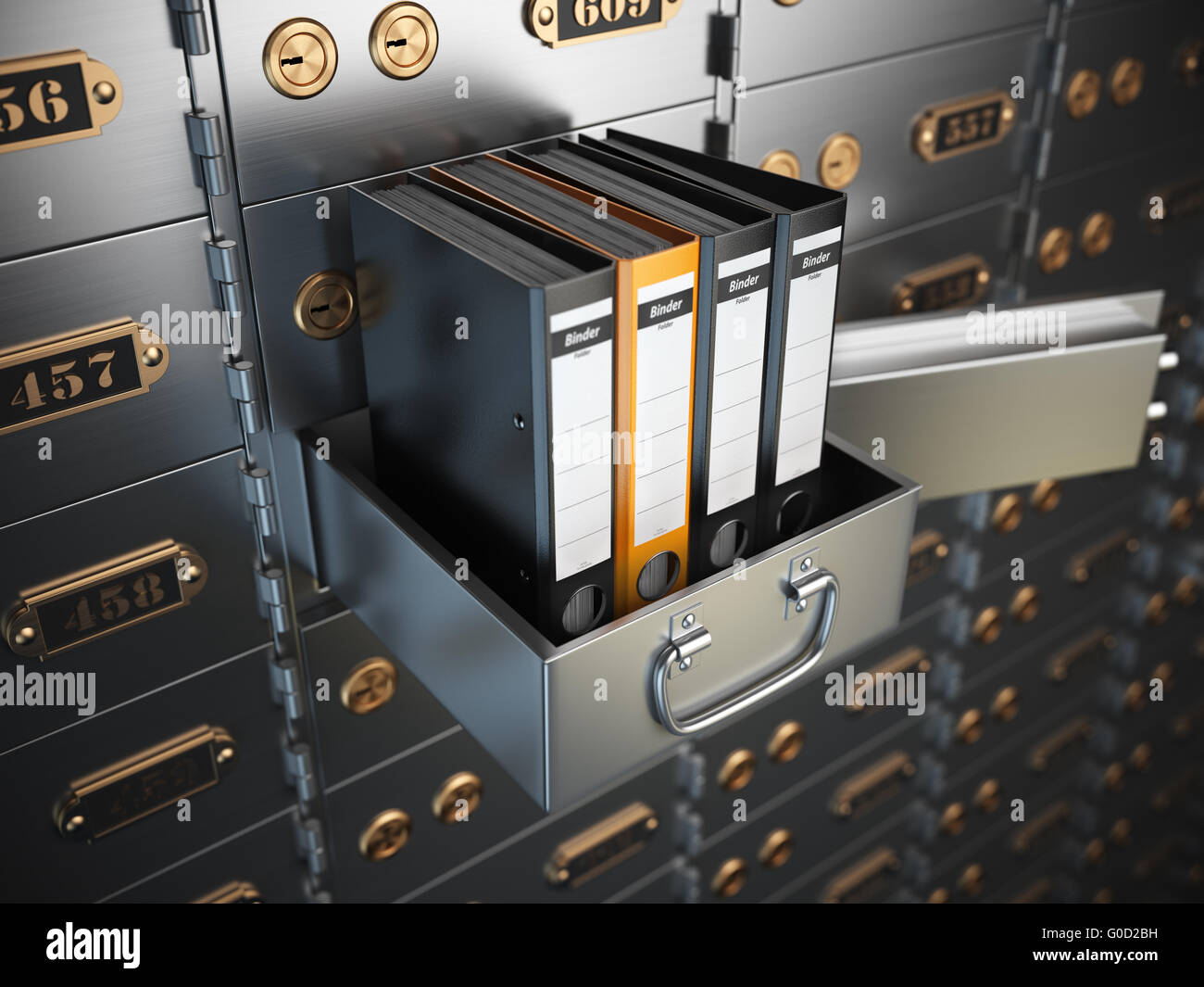 Box file confidential hi-res stock photography and images - Alamy