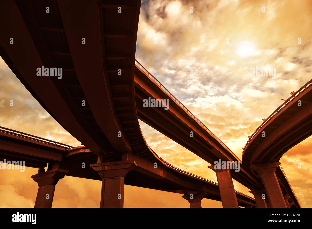 Highway crossroads hi-res stock photography and images - Alamy