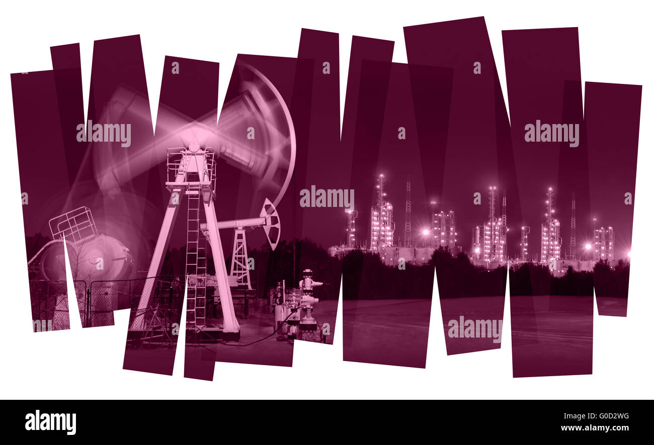 Oil industry abstract background Stock Photo - Alamy