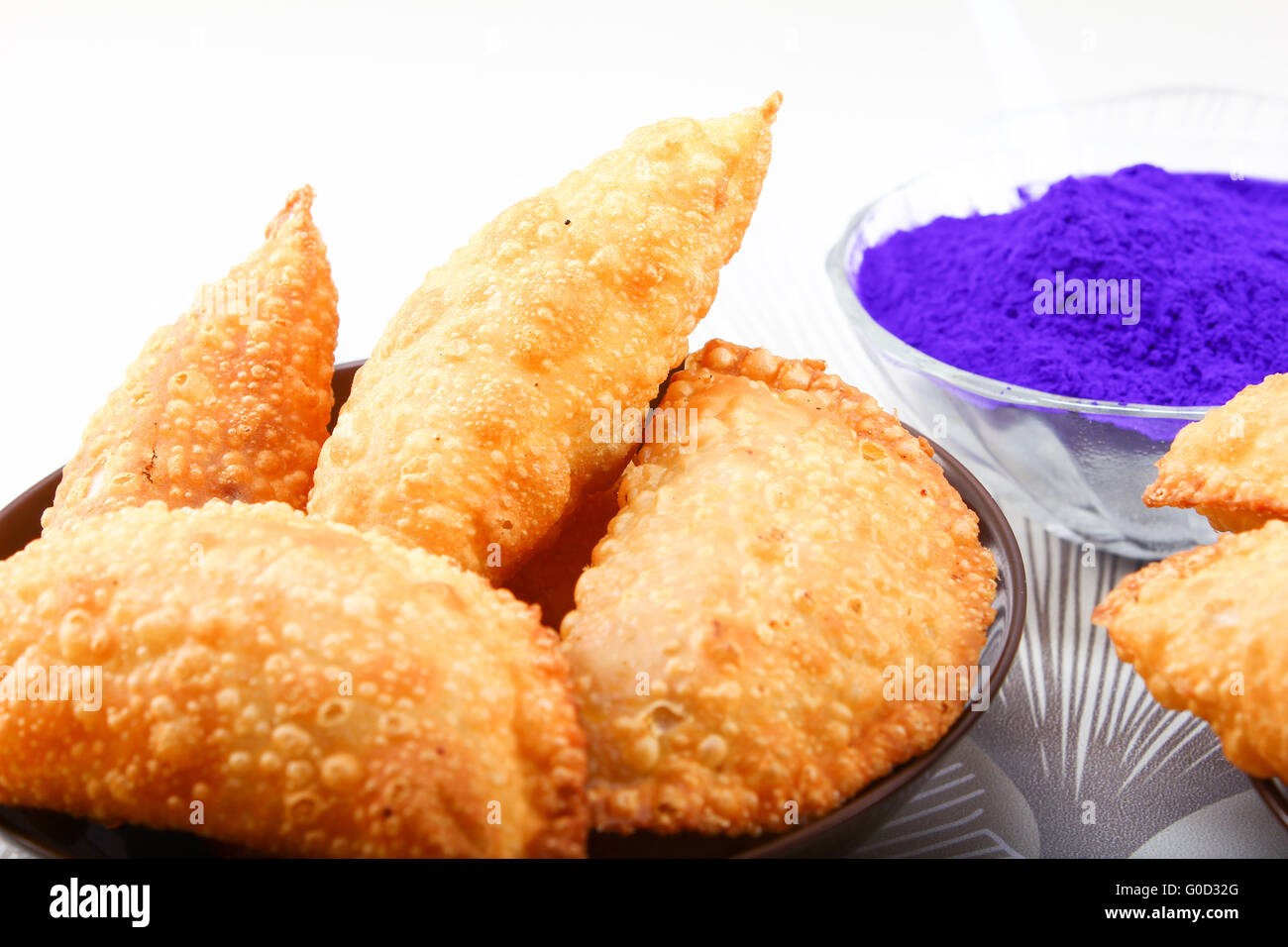 Holi gujiya hi-res stock photography and images - Alamy