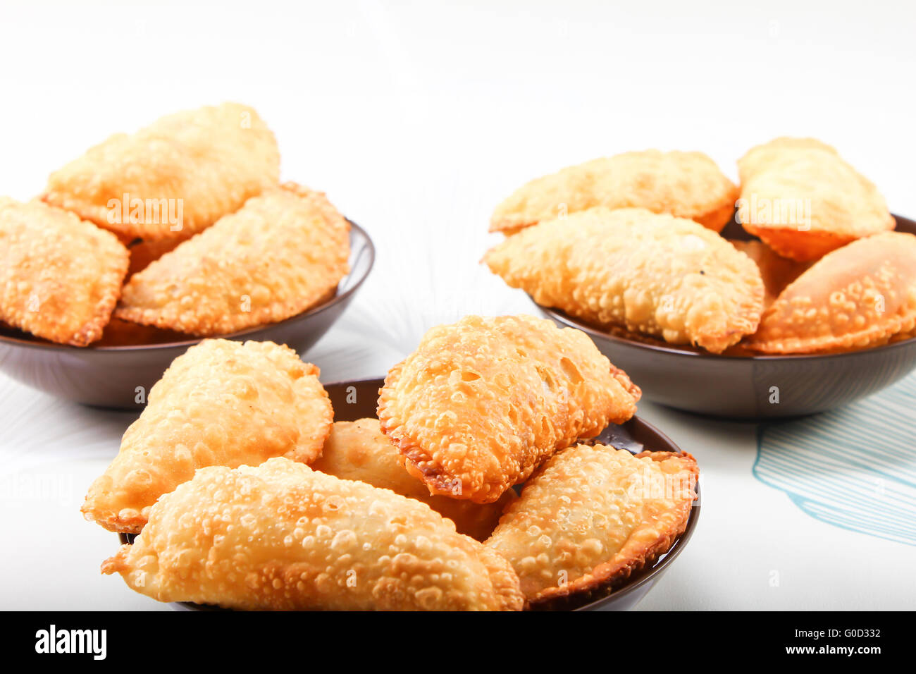 Gujiya , Indian sweet Stock Photo - Alamy