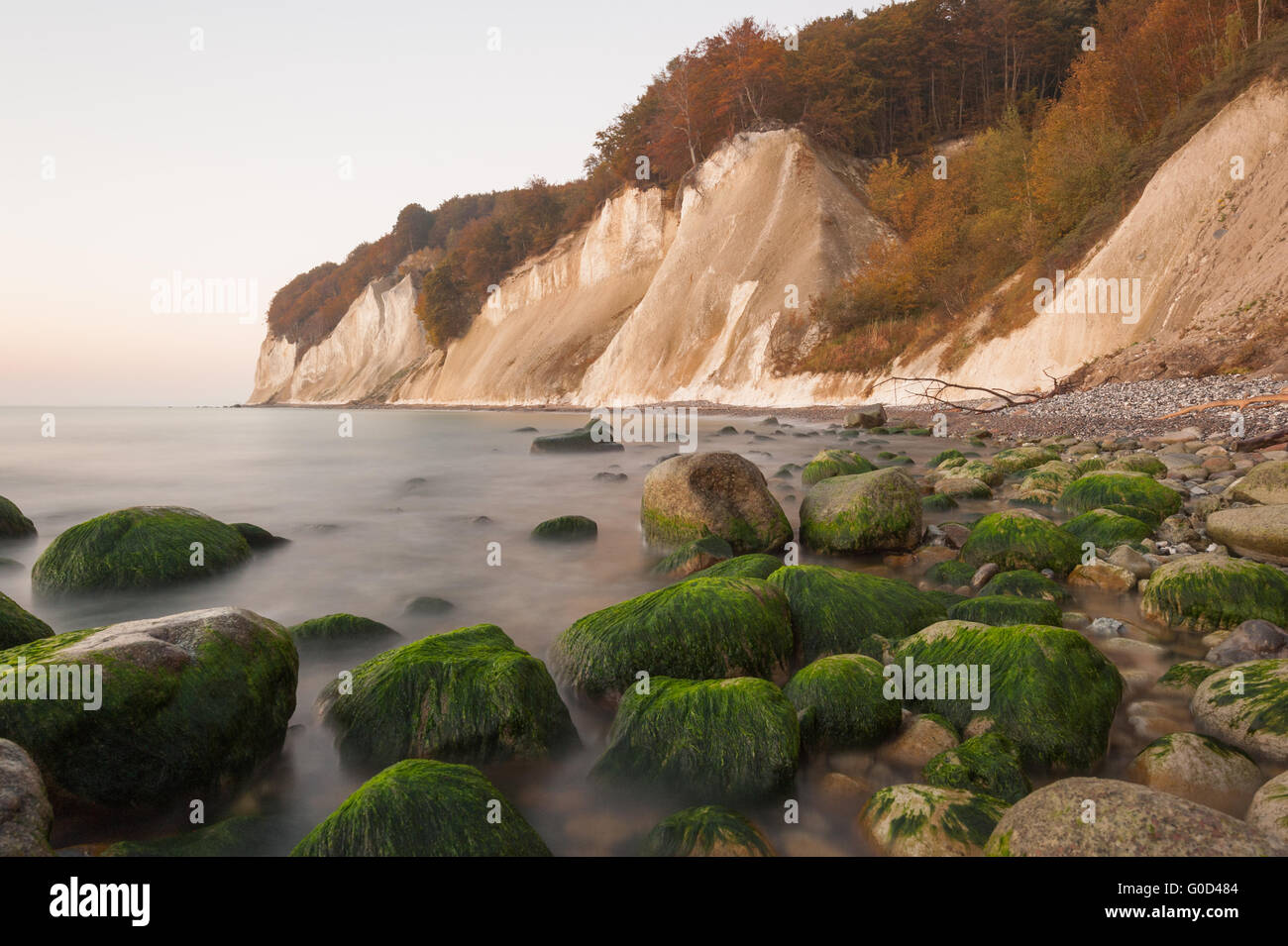 Rugia Island Chalk Cliffs Stock Photo - Alamy