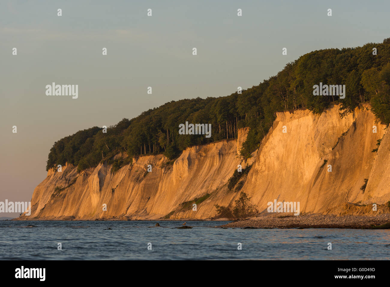 Rugia Island Chalk Cliffs Stock Photo - Alamy