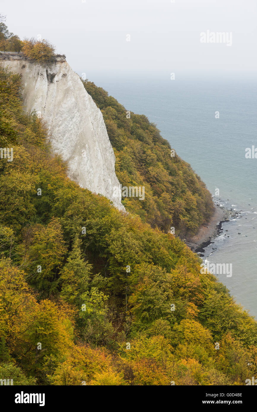Rugia Island King's Chair Stock Photo - Alamy