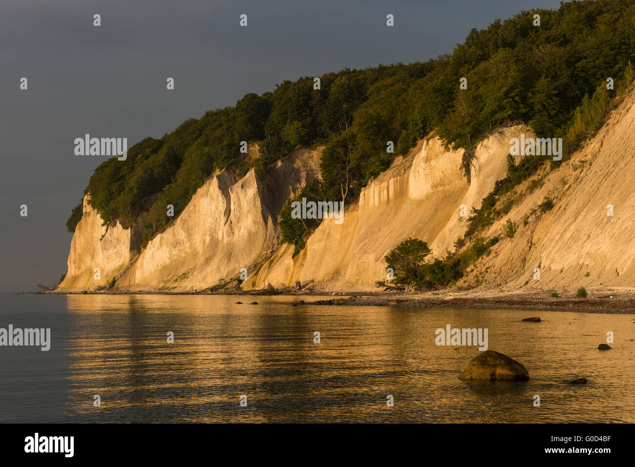 Rugia Island Chalk Cliffs Stock Photo - Alamy