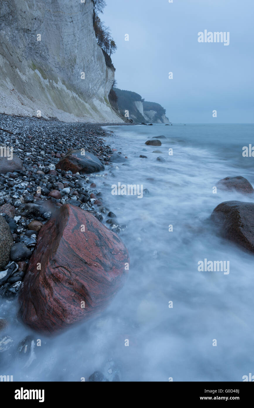 Rugia Island Chalk Cliffs Stock Photo - Alamy