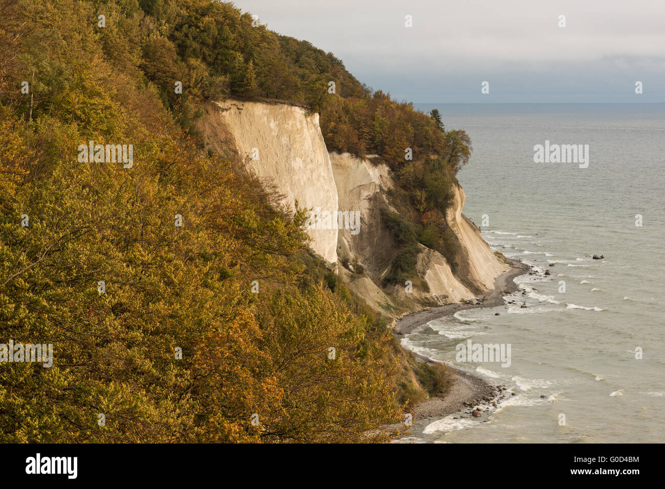 Rugia Island Chalk Cliffs Stock Photo - Alamy