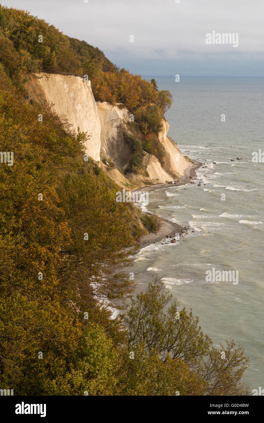 Rugia Island Chalk Cliffs Stock Photo - Alamy