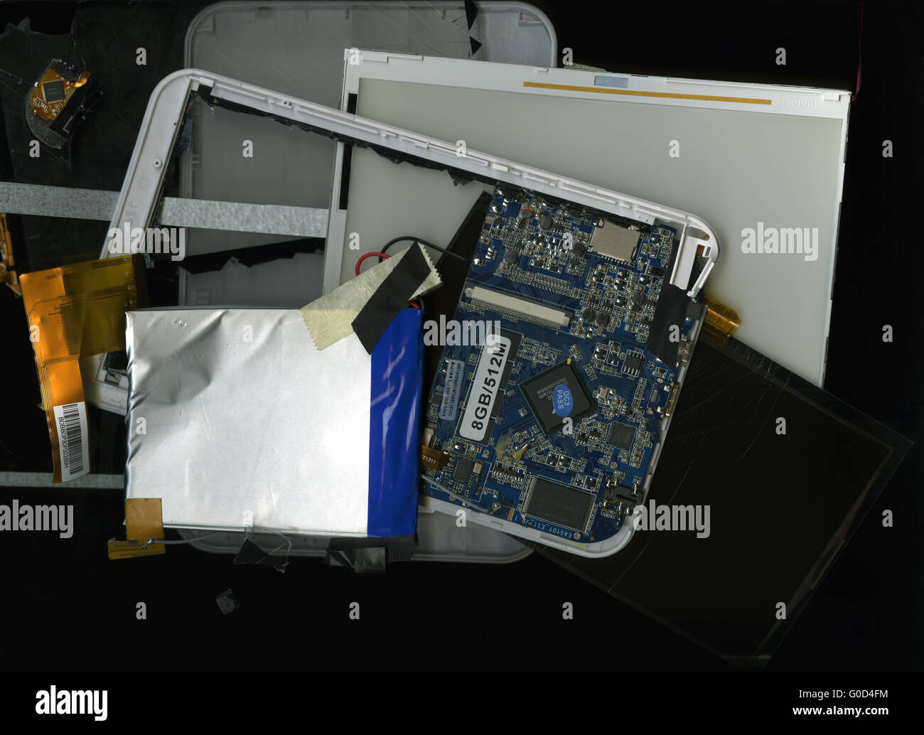 Destroyed computer hi-res stock photography and images - Alamy