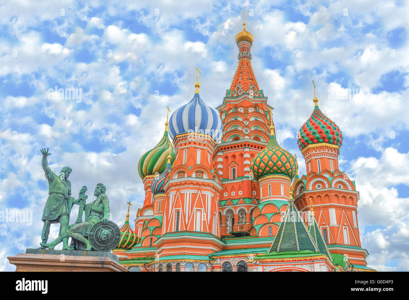 Saint Basil's Cathedral (Red Square in Moscow Stock Photo - Alamy