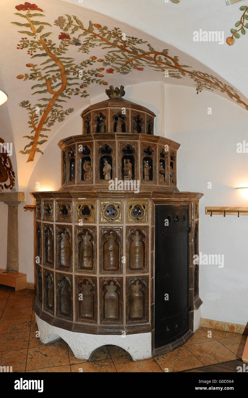 Historic tiled stove hi-res stock photography and images - Alamy