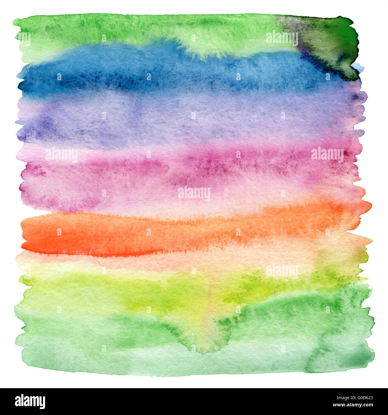 Abstract watercolor painted background. Grunge wet paper template Stock ...