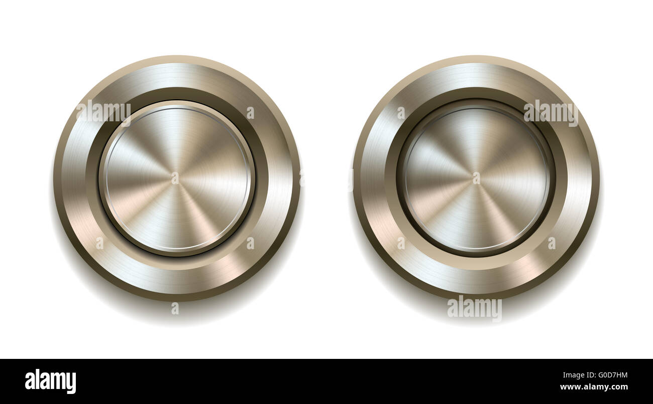 Power button circular Cut Out Stock Images & Pictures - Alamy