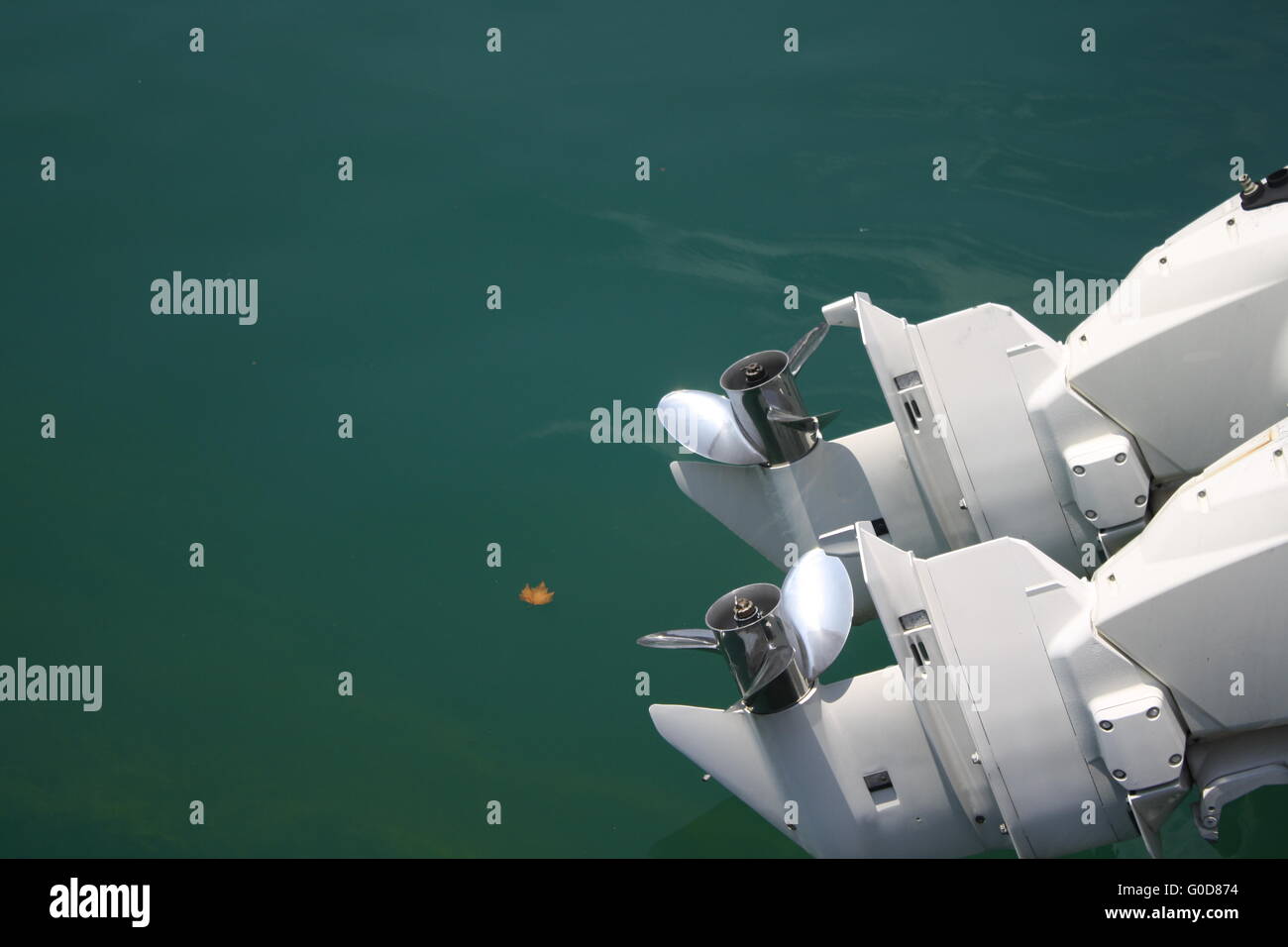 two ship screws Stock Photo - Alamy