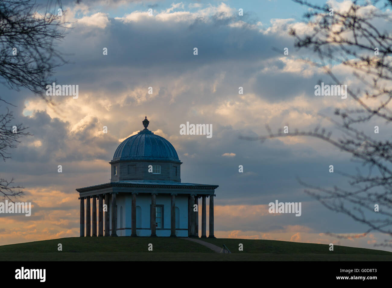 Temple Of Minerva Stock Photo - Alamy