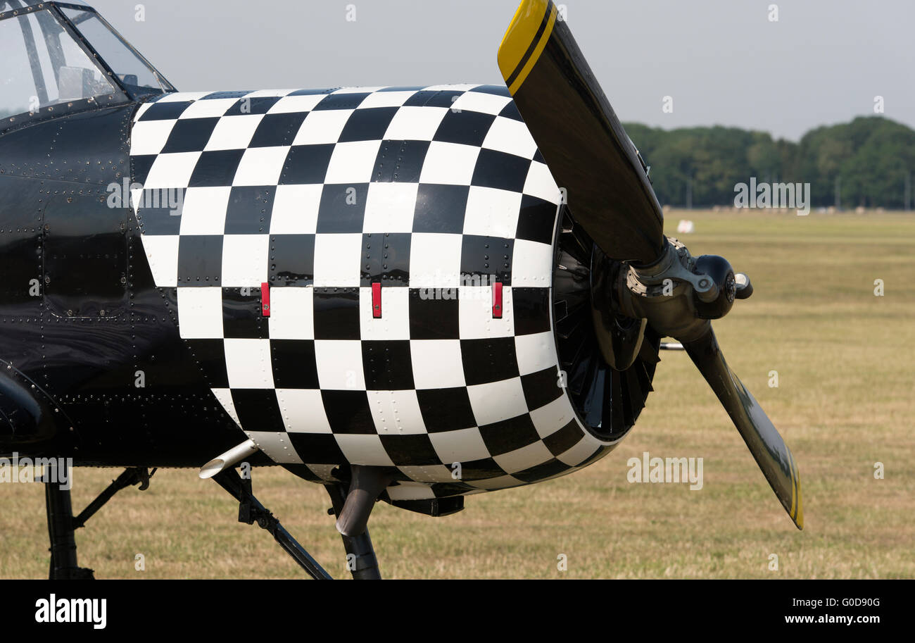Boeing stearman engine propeller hi-res stock photography and images ...